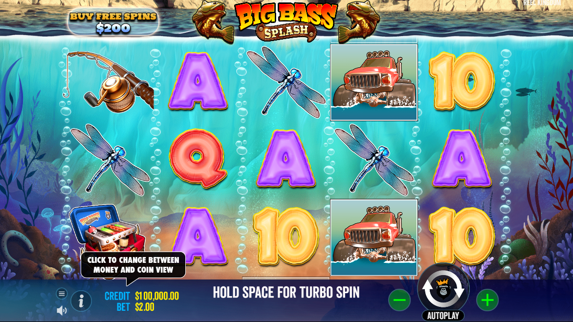 Jogar Big Bass Splash Jogo - Big Bass Splash